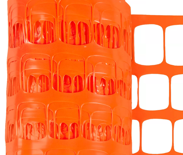 Extruded Orange Barrier Fence Plastic 4 ft. x 100 ft.
