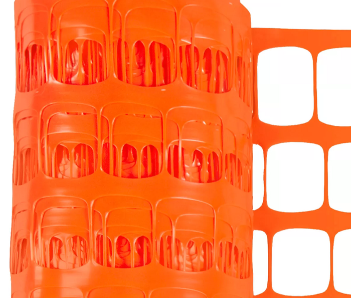 Extruded Orange Barrier Fence Plastic 4 ft. x 100 ft.